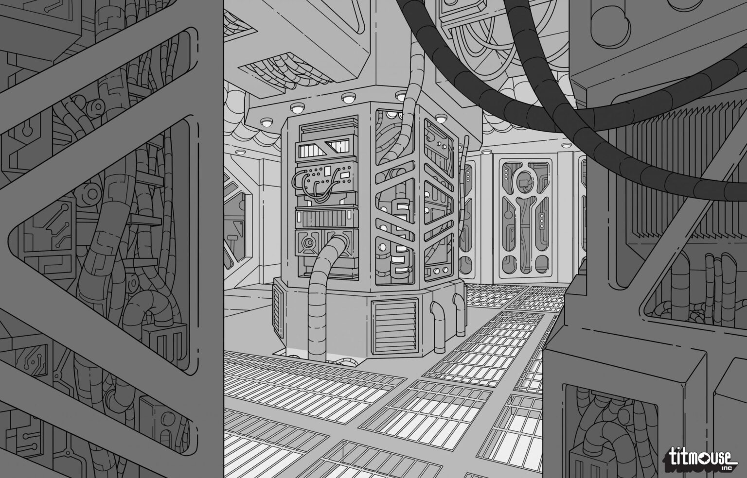 background design – Plastic Shards